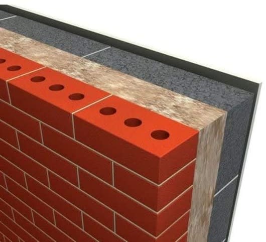 Knauf Dritherm Cavity Slab 37 1200x455x100mm 25 packs per pallet-Palle ...